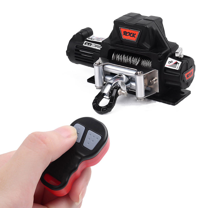 Metal Winch with Controller for RC Crawlers & Trucks – INJORA