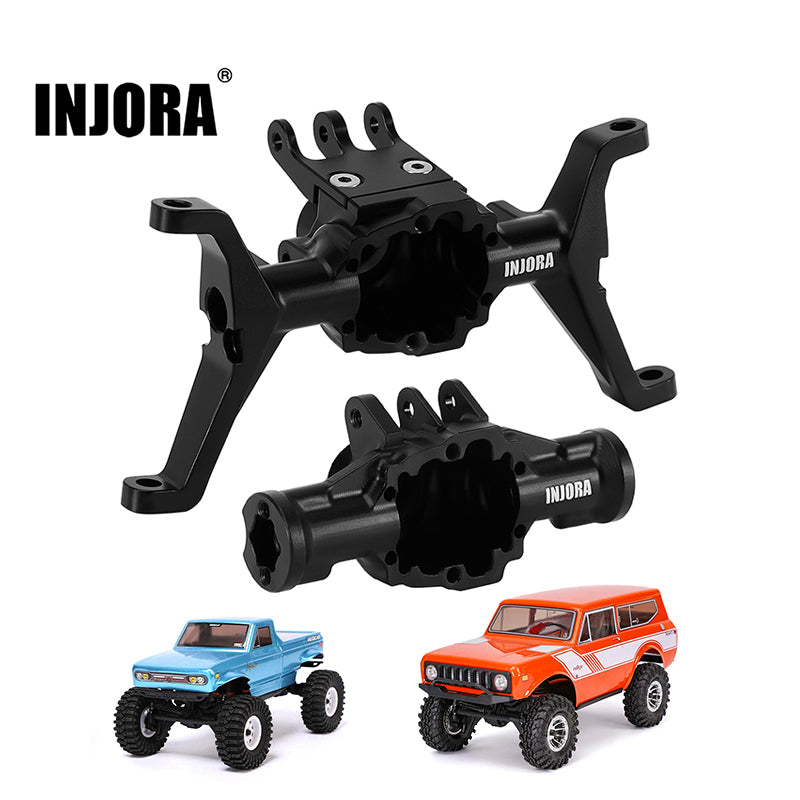 INJORA Aluminum Front Rear Axle Housings for 1/18 Redcat Ascent-18