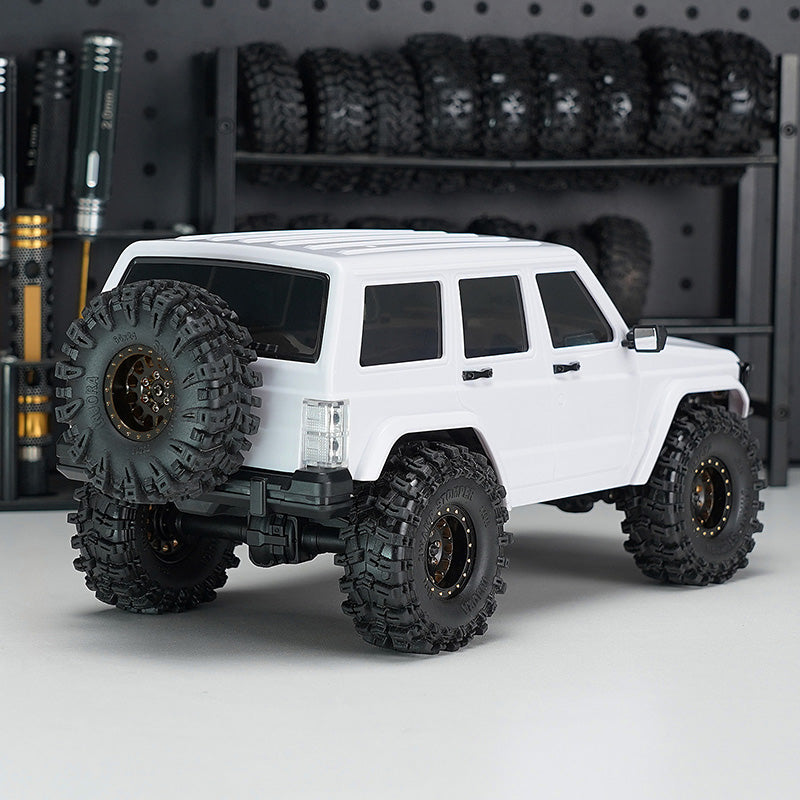 INJORA ABS Cherokee Body With Bumpers for 155mm 1/18 TRX4M Bronco Defender