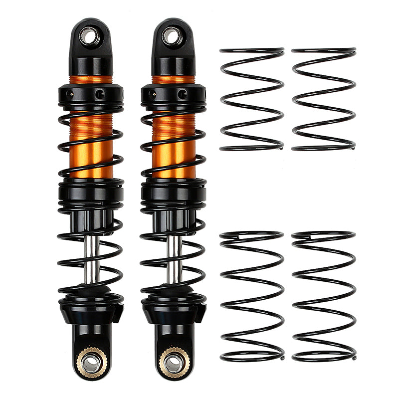INJORA Aluminum 70-120mm Dual Stage Spring Shock Absorber Damper for 1