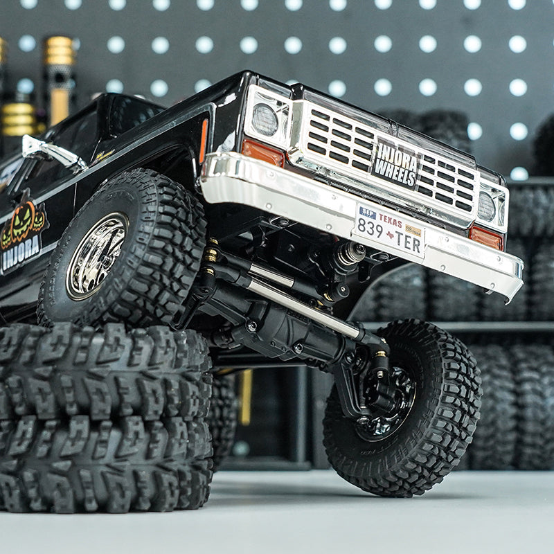 INJORA Stainless Steel High Clearance Chassis Links Steering Links Set