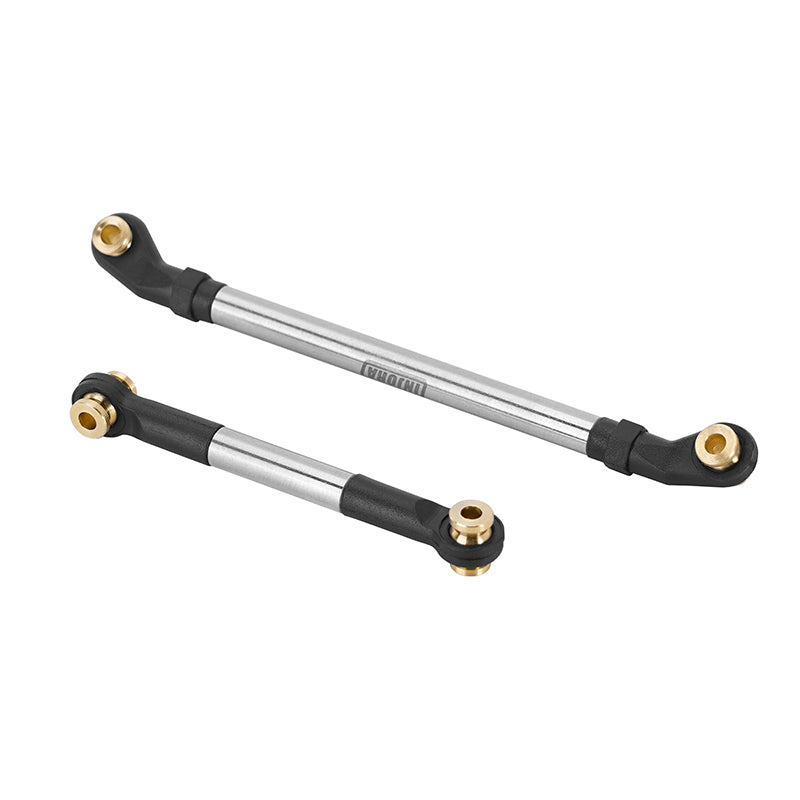 INJORA Stainless Steel High Clearance Chassis Links Steering Links Set