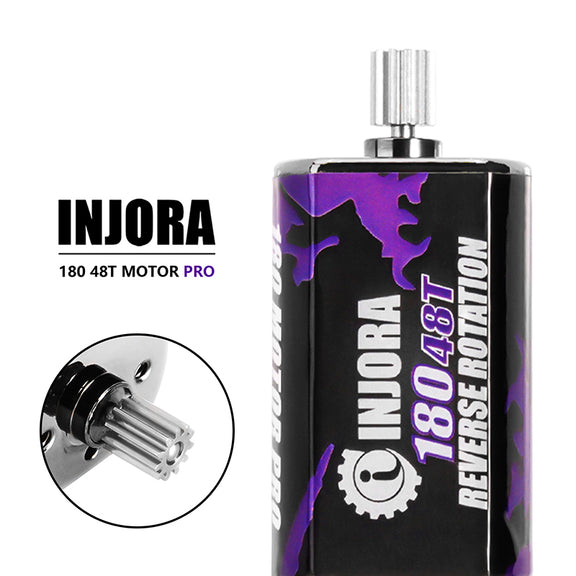 INJORA Complete Transmission with 180 Brushed Motor for 1/18 TRX4M