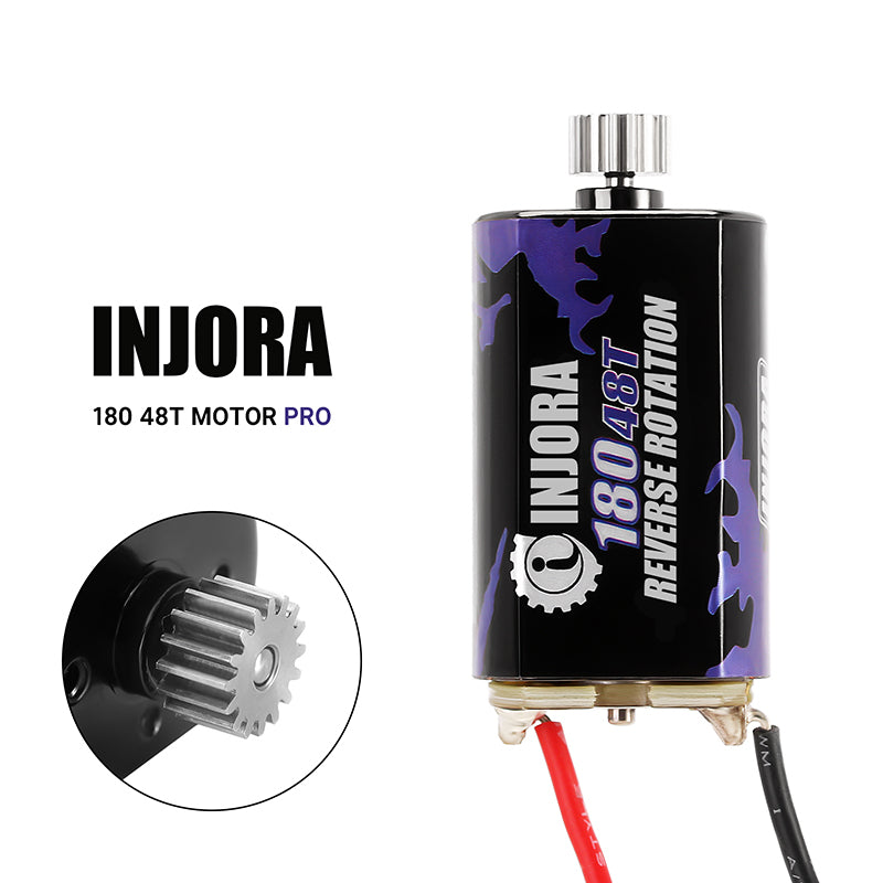 INJORA 180 Pro 48T Brushed High Torque Motor for FMS FCX24 FCX18 (INM1
