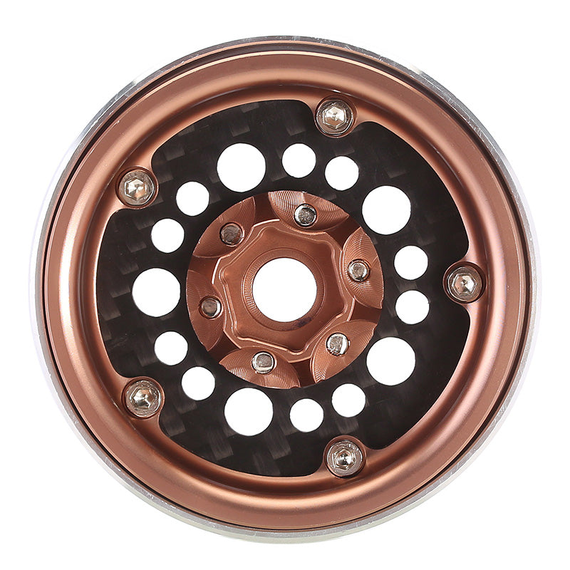 [Clearance Sale] INJORA 1.9" Deep Dish Carbon Aluminum Beadlock Wheels ...