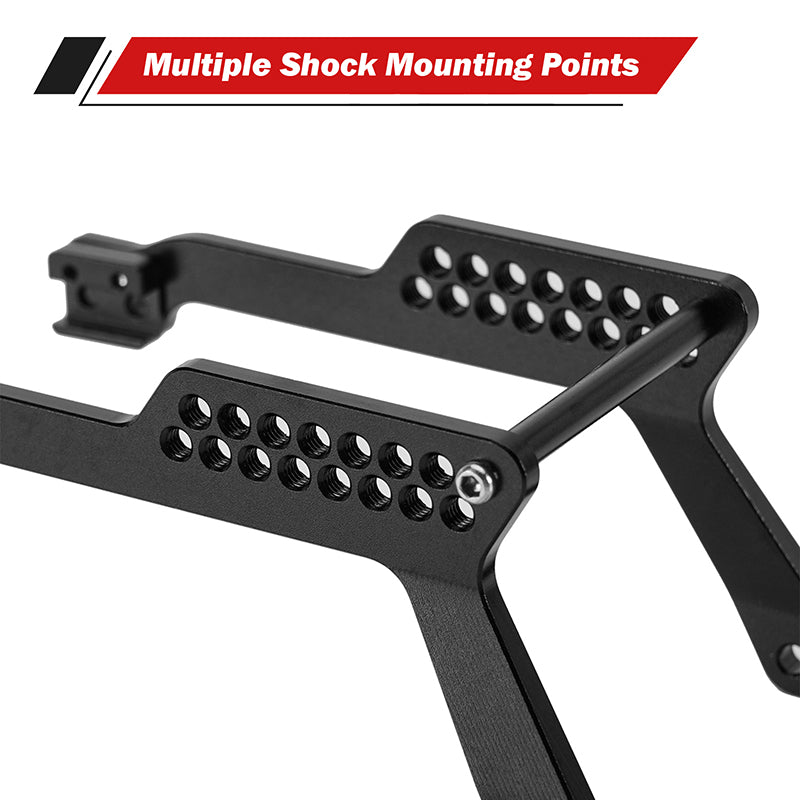 INJORA Universal LCG Chassis Frame Kit for 1/18 TRX4M (Aluminum)