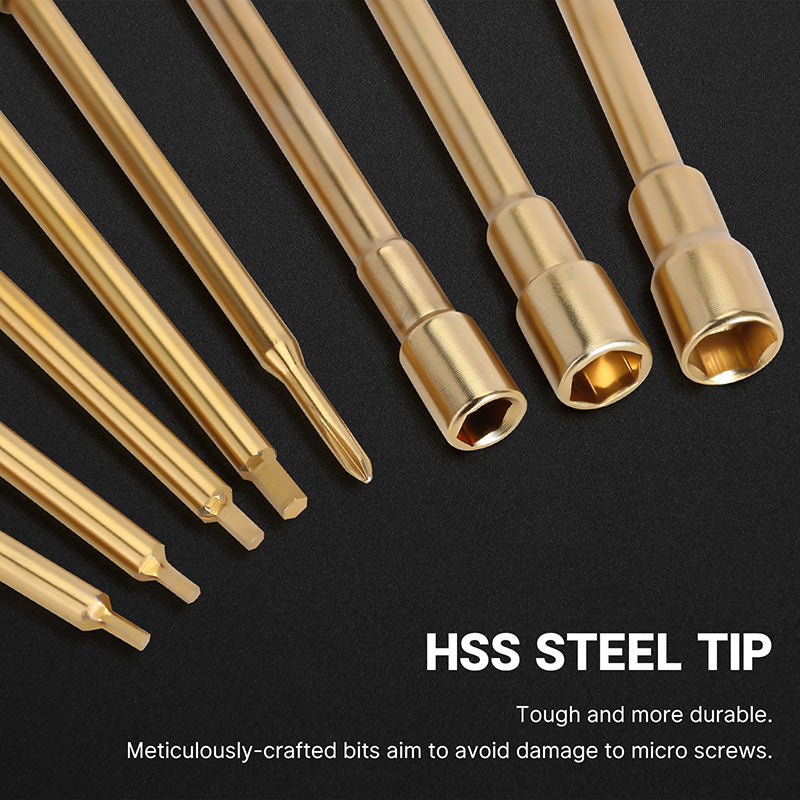 INJORA 8-in-1 Hex Screwdrivers Nut Drivers Quick Change RC Tool Kit fo