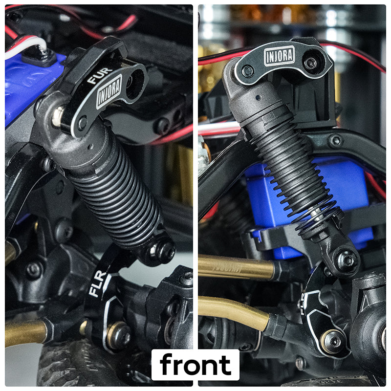 INJORA CNC Aluminum Flex Blades Suspension Travel Extension for 1/18 T