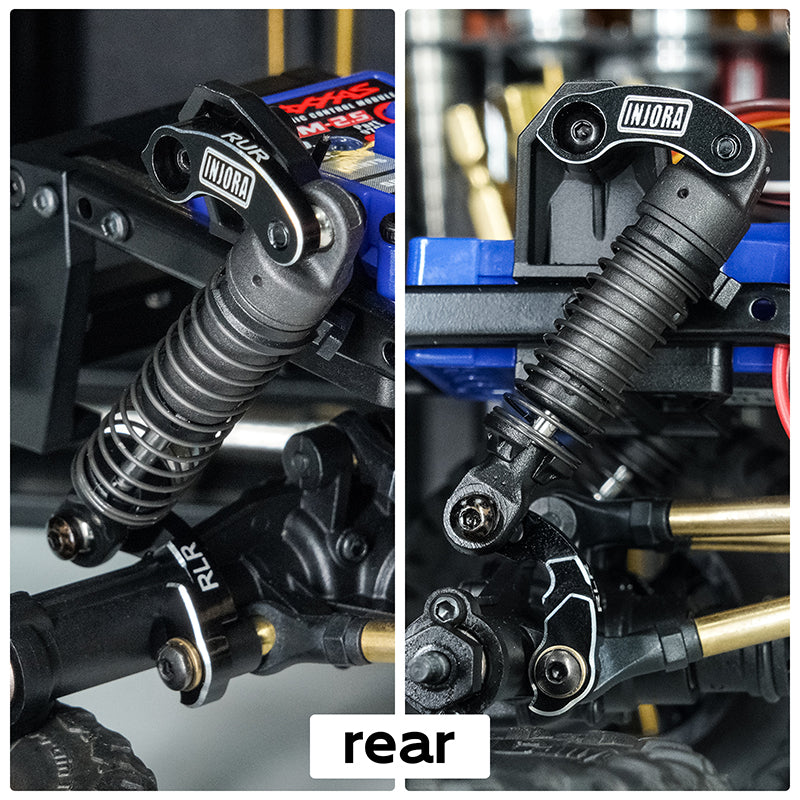 INJORA CNC Aluminum Flex Blades Suspension Travel Extension for 1/18 T