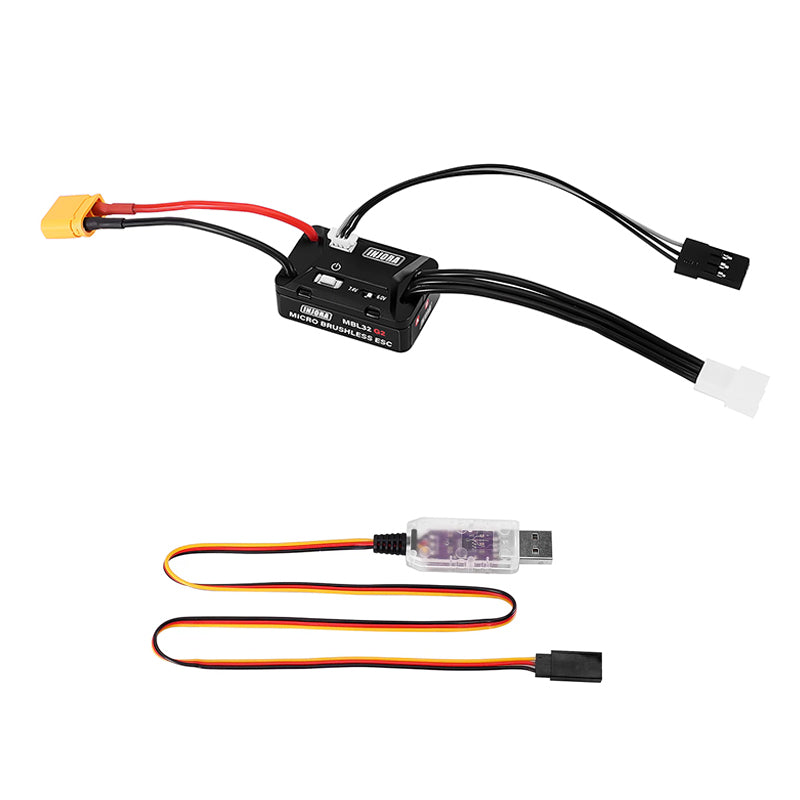 INJORA MBL32 G2 Waterproof Micro Brushless ESC for 1/18 TRX4M Ascent18