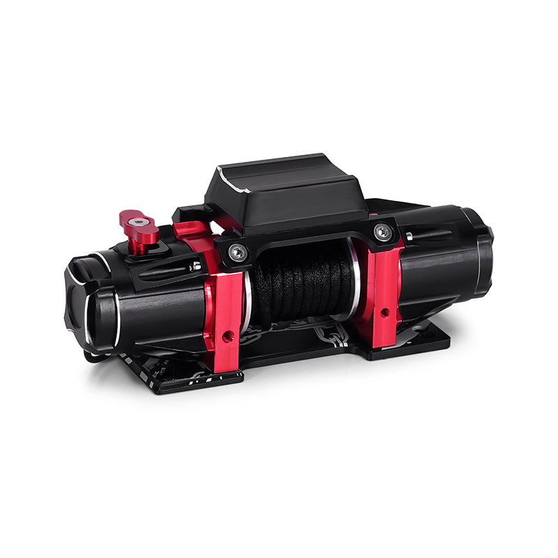 INJORA Dual Motor Winch with CH3 Control Line & Switch for 1/10 RC Cra