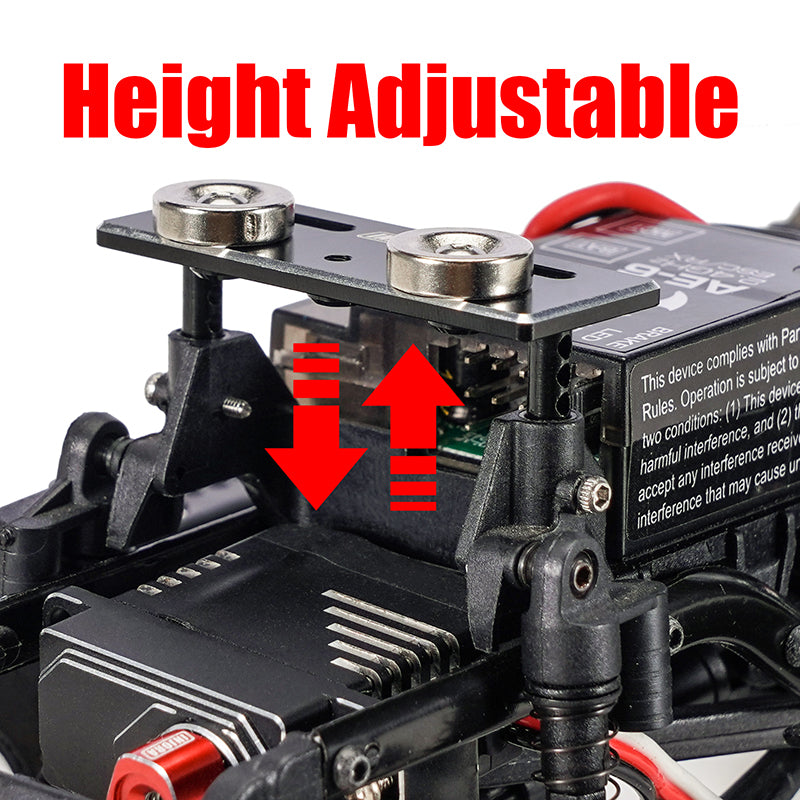 INJORA Magnetic Body Mount Invisible Body Post Set for Stock SCX24