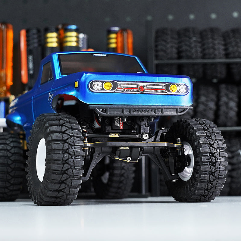 INJORA Black Brass Upgrade Parts for 1/18 Redcat Ascent-18