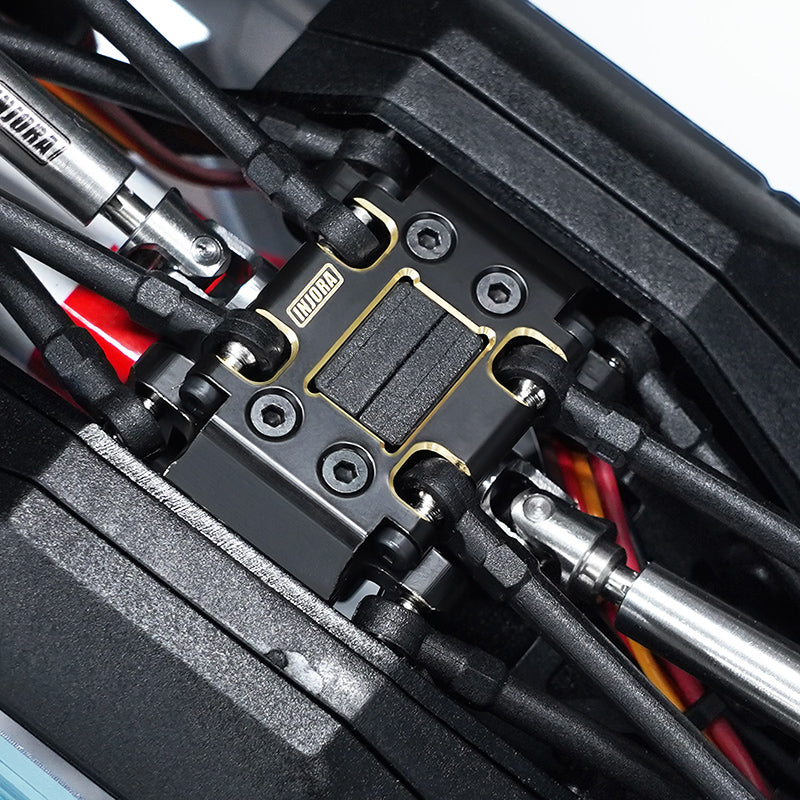 INJORA Black Brass Upgrade Parts for 1/18 Redcat Ascent-18