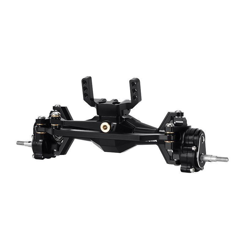 INJORA +5mm Diamond Portal Axles with Lay Down Servo Mount & Links for