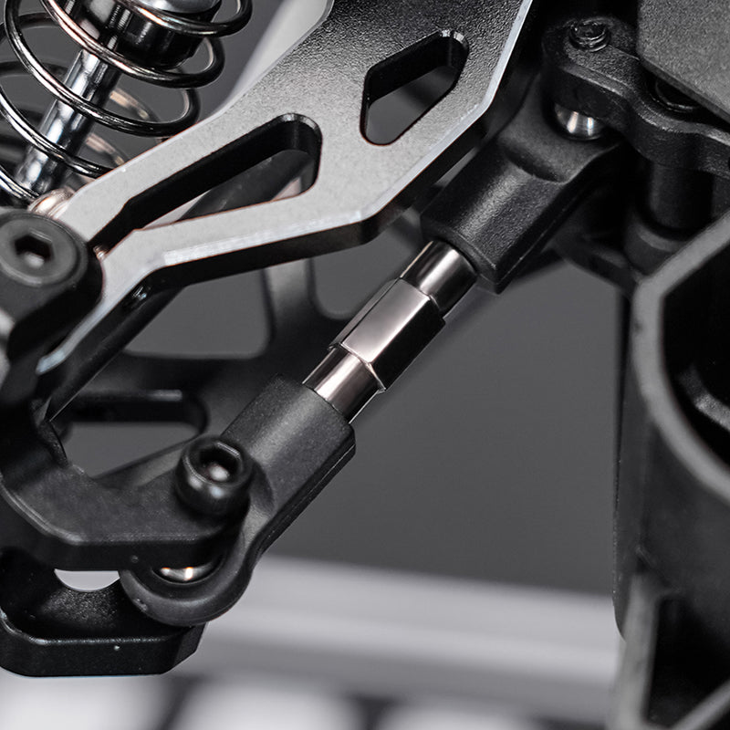INJORA Stainless Steel Steering Links for Arrma Mojave Grom Losi Nasca