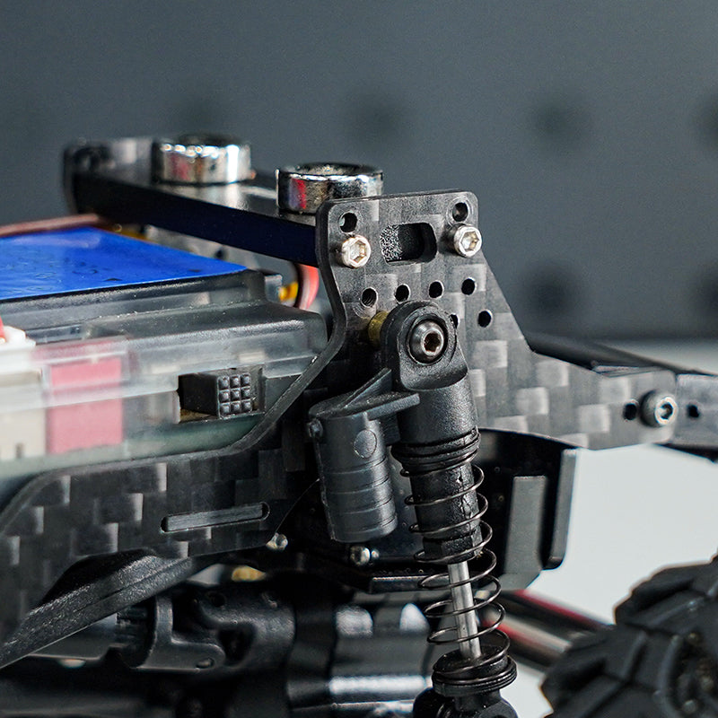 INJORA Universal LCG Carbon Fiber Chassis Frame Kit for 1/24 SCX24