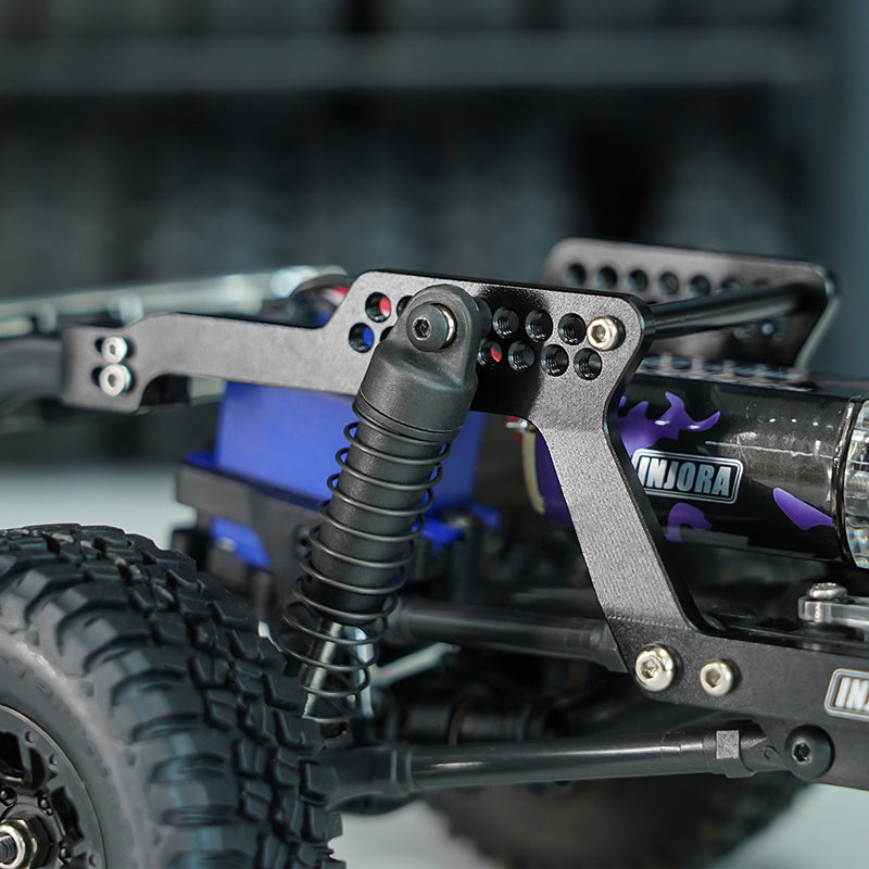 INJORA Universal LCG Chassis Frame Kit for 1/18 TRX4M (Aluminum)