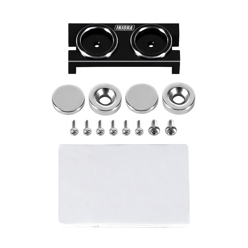 INJORA Magnetic Body Mount Invisible Body Post for 1/24 SCX24 LCG Chas