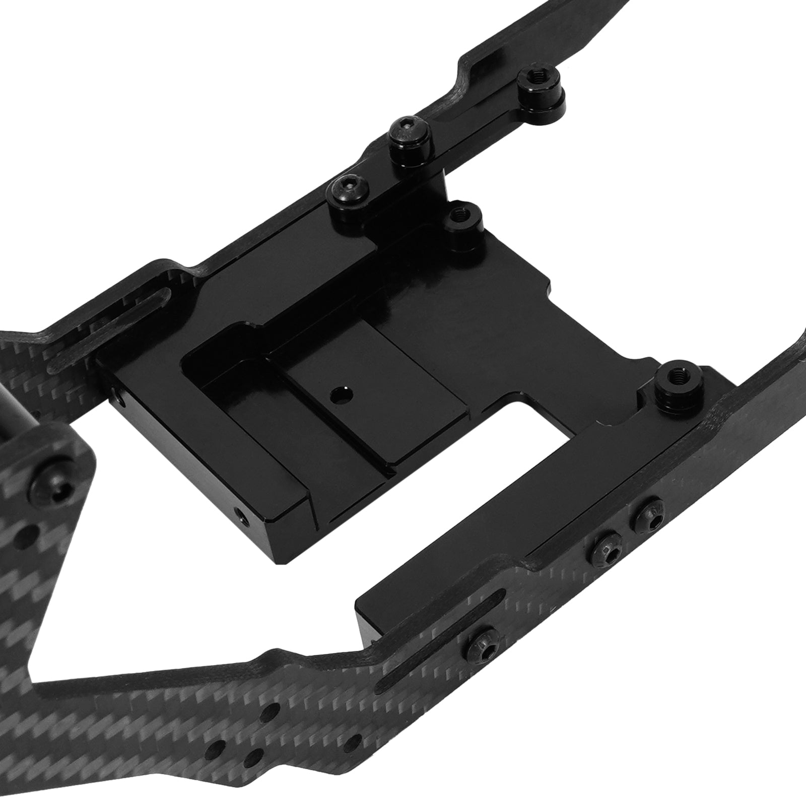 INJORA 313/324mm Wheelbase LCG Carbon Fiber Chassis Kit Frame Girder f