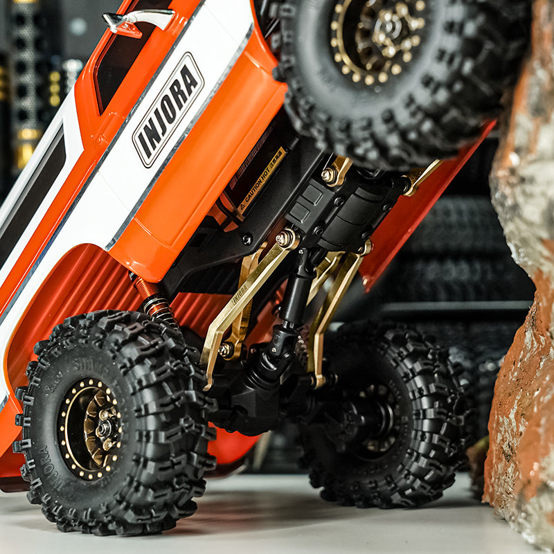 INJORA 8PCS 39g Heavy Brass High Clearance Chassis Links for FCX24 (FC