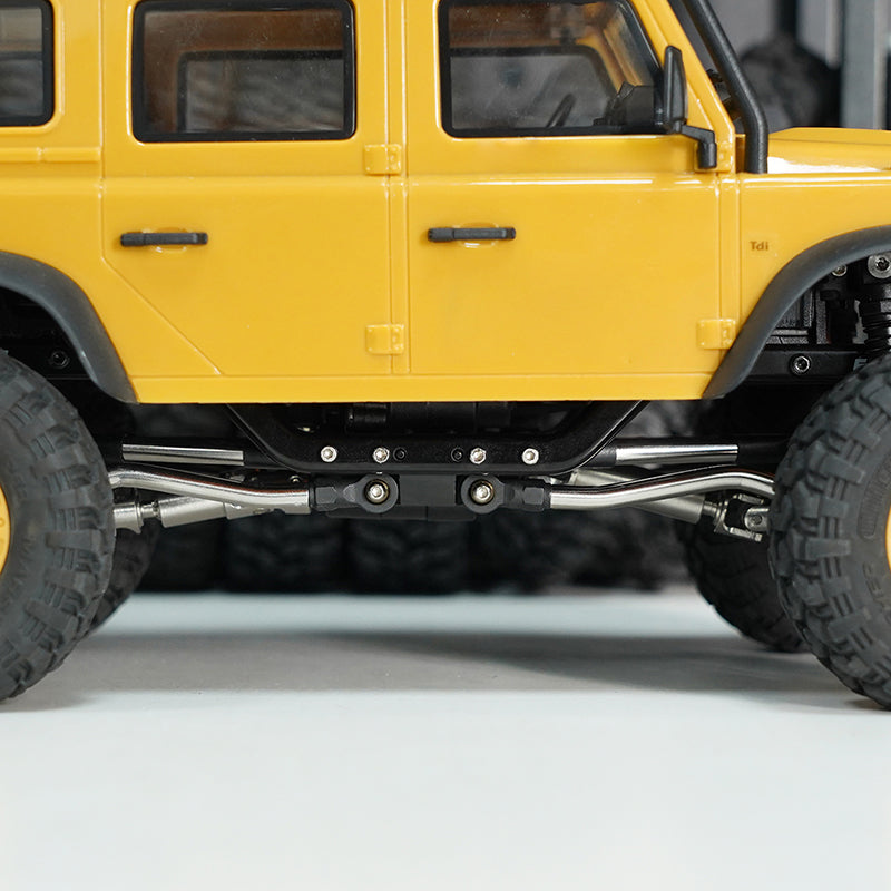 INJORA Stainless Steel High Clearance Chassis Links for 1/24 FMS FCX24