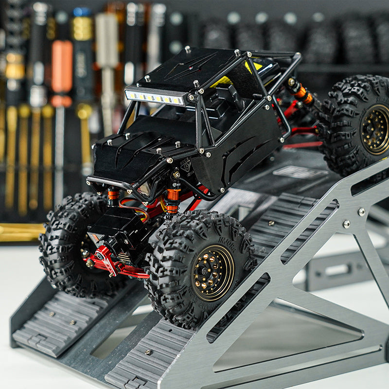 INJORA Nylon Rock Buggy Body with Metal Spider Panels for 1/24 SCX24