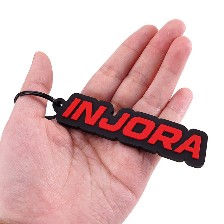 INJORA Silicone Keychain with Logo Tag