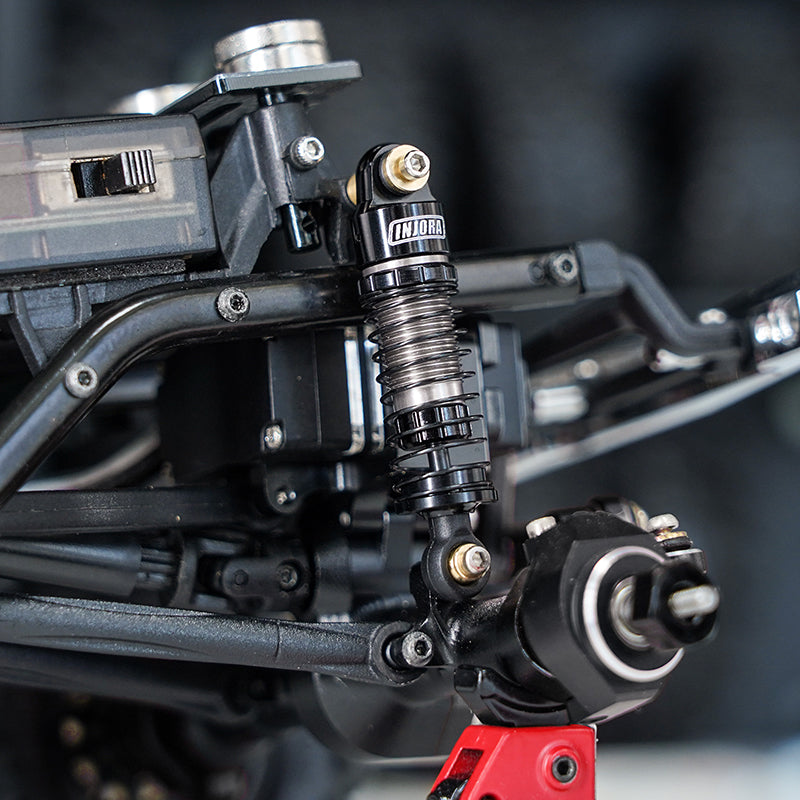 [US Warehouse] INJORA 40mm Big Bore Oil Shocks for 1/24 SCX24 FCX24M