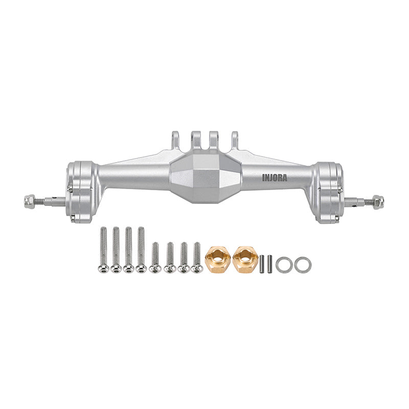 INJORA +5mm Diamond Portal Axles with Lay Down Servo Mount & Links for