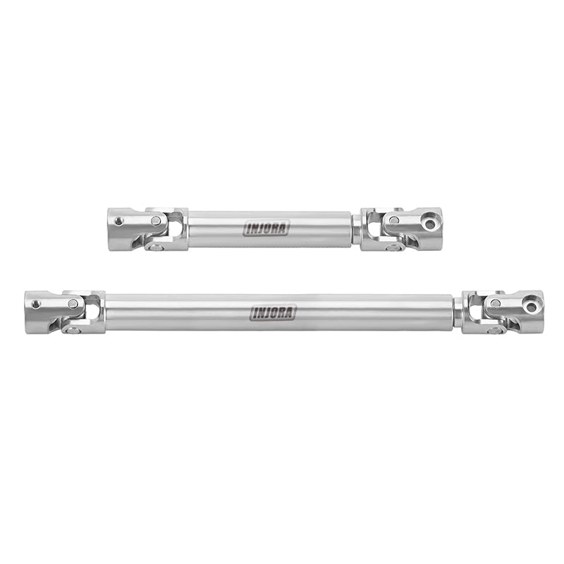 INJORA Stainless Steel Drive Shafts for 1/18 FCX18 K10 HUMMER EV