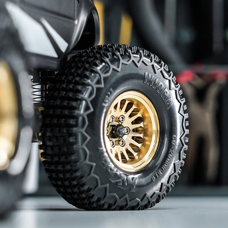 INJORA 1.0 Plus Brass -3.75mm Offset Wheels for Micro Crawlers (W1109)