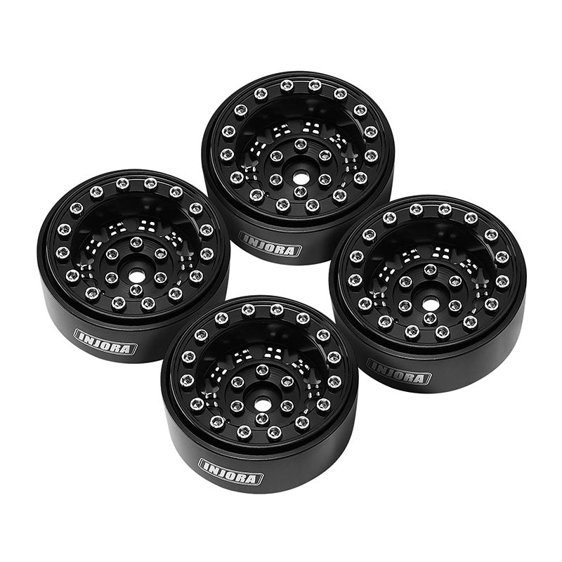 INJORA 1.3" Aluminum -5.25mm Offset Wheels for Micro Crawlers (W1305)