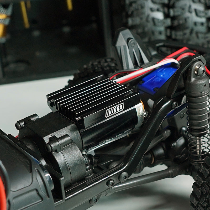 INJORA Aluminum Motor Heat Sink for 1/18 TRX4M 180 Motors