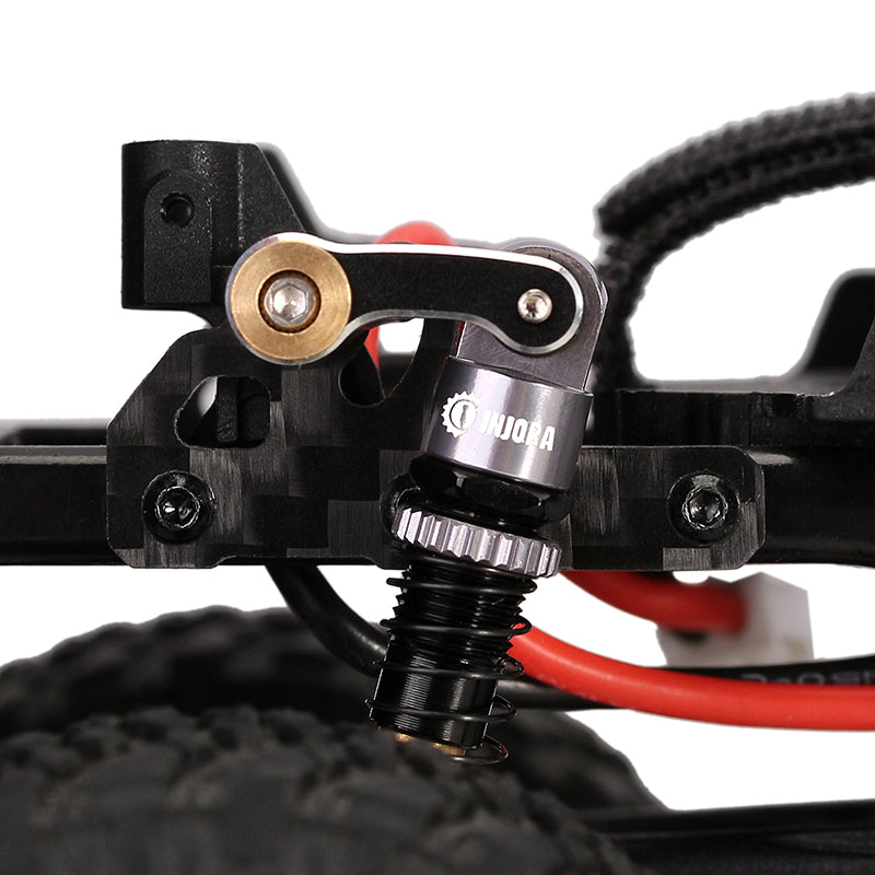 INJORA CNC Aluminum Flex Blades Suspension Travel Extension for 1/24 A