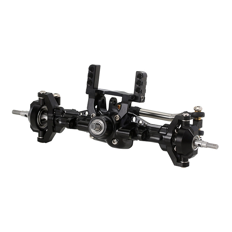 INJORA +4mm Aluminum Axles with Lay Down Servo Mount & Links for 1/18