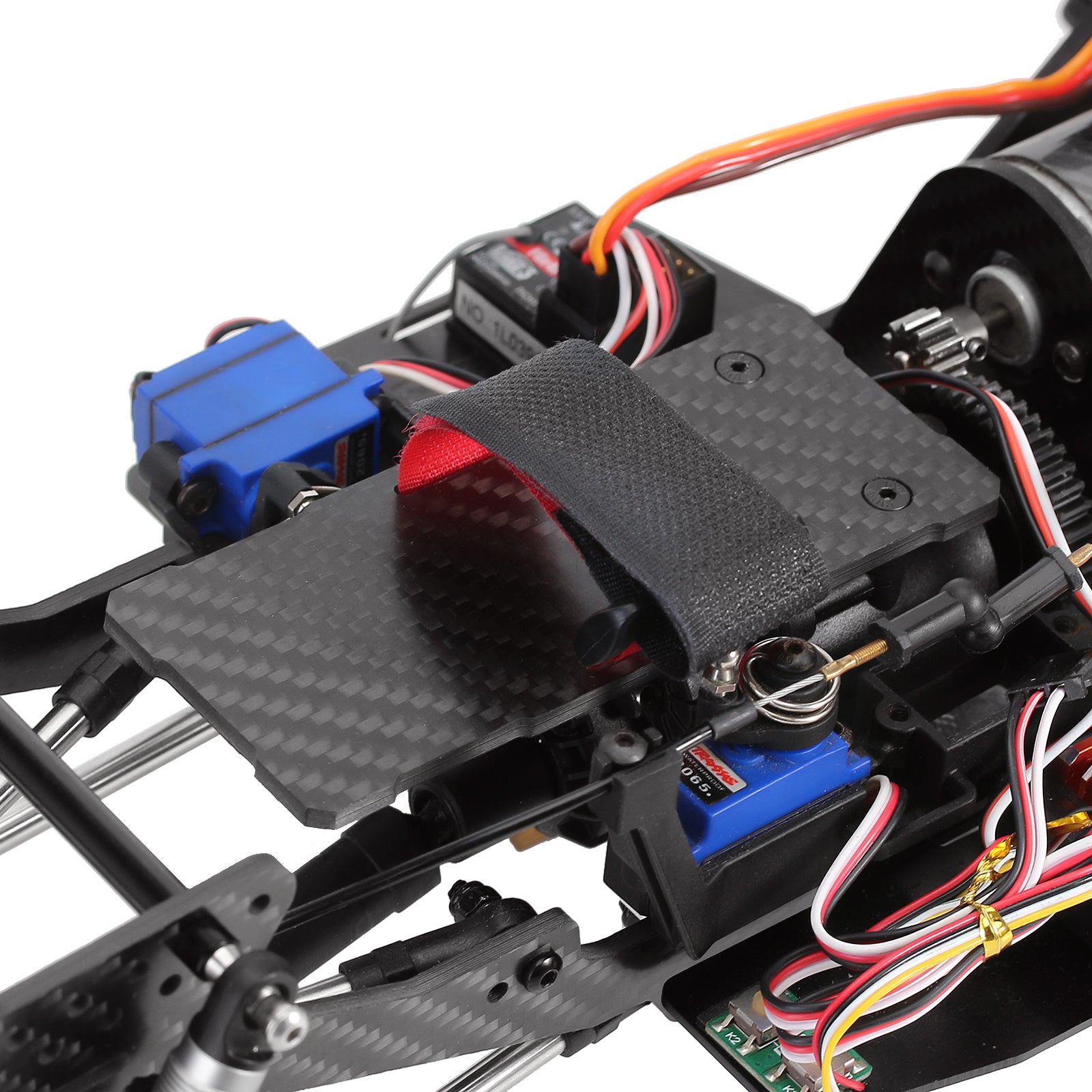 INJORA 313/324mm Wheelbase LCG Carbon Fiber Chassis Kit Frame Girder f