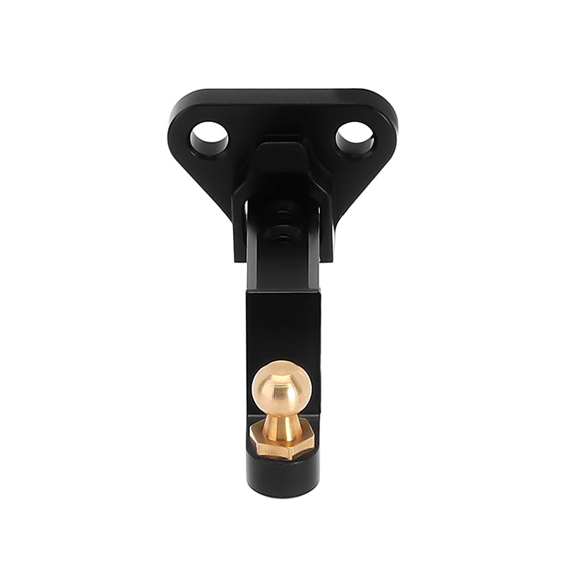 INJORA Adjustable Aluminum Trailer Tow Hitch With Brass Ball for 1/18