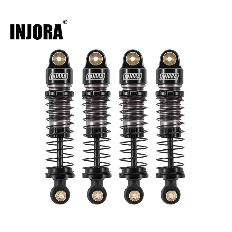 INJORA 40mm Big Bore Oil Shock Absorber for 1/24 SCX24 FCX24M
