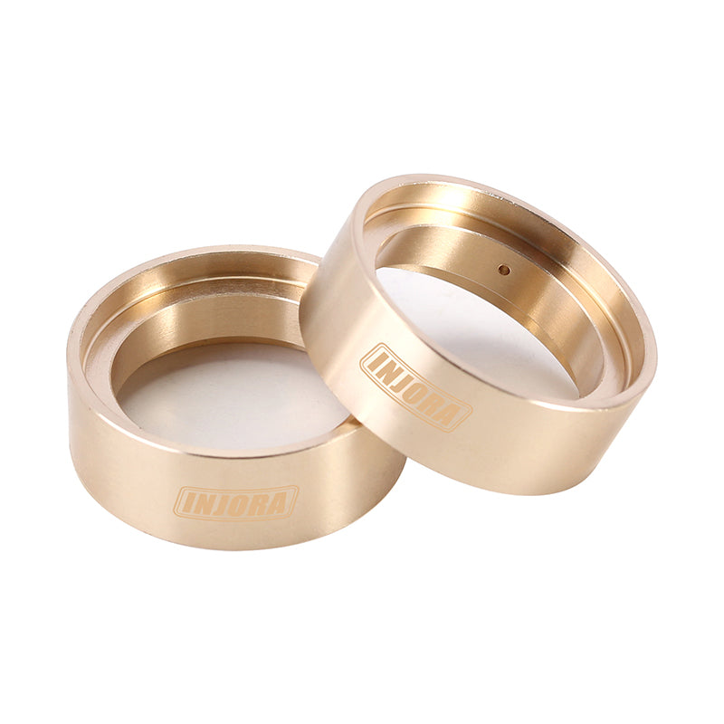 INJORA Brass Inner Clamp Rings for INJORA 1.0 Wheels & TRX4M Stock Tir