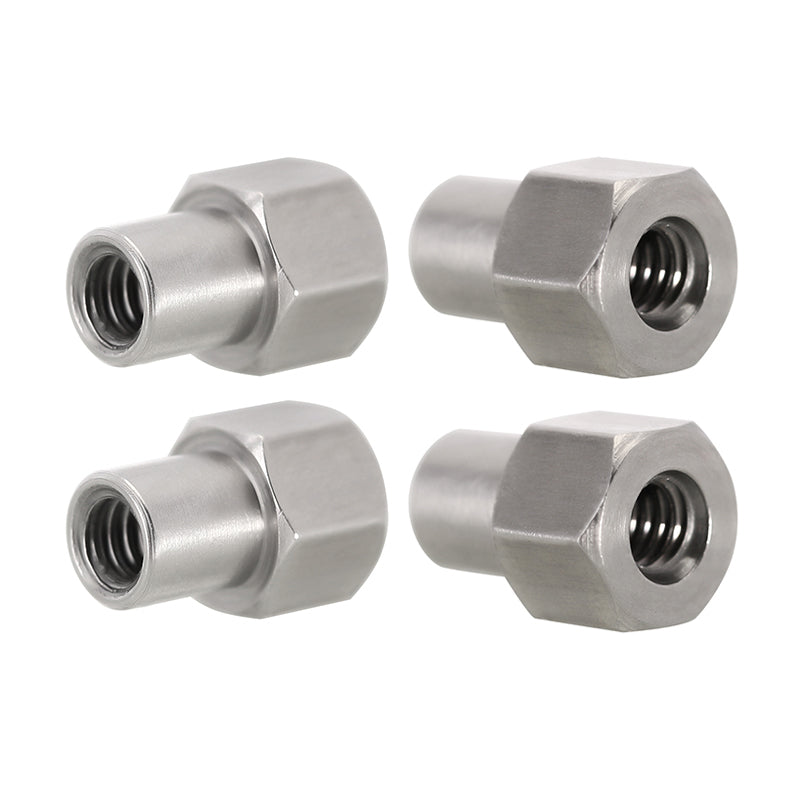 INJORA 4PCS 2/3/5mm M2 Long Nuts for 1/24 SCX24 AX24