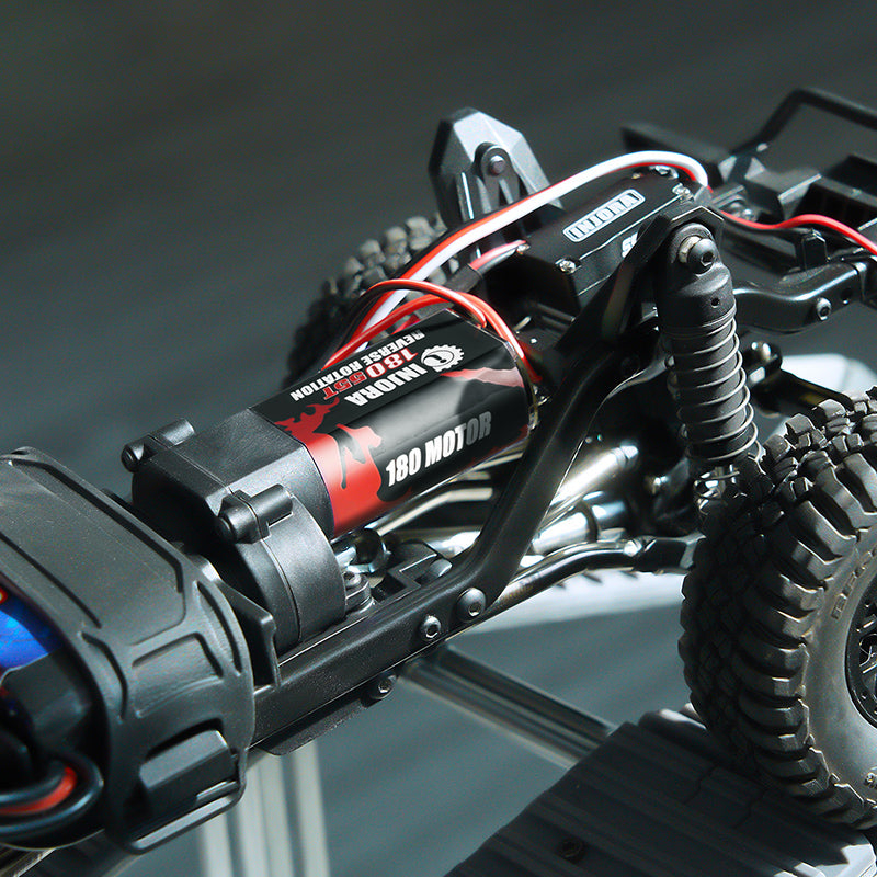 INJORA 180 Brushed 55T Red Motor with Steel Pinion for 1/18 TRX4M (INM