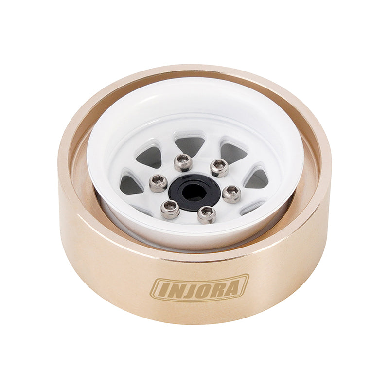 INJORA Brass Inner Clamp Rings for INJORA 1.0 Wheels & TRX4M Stock Tir