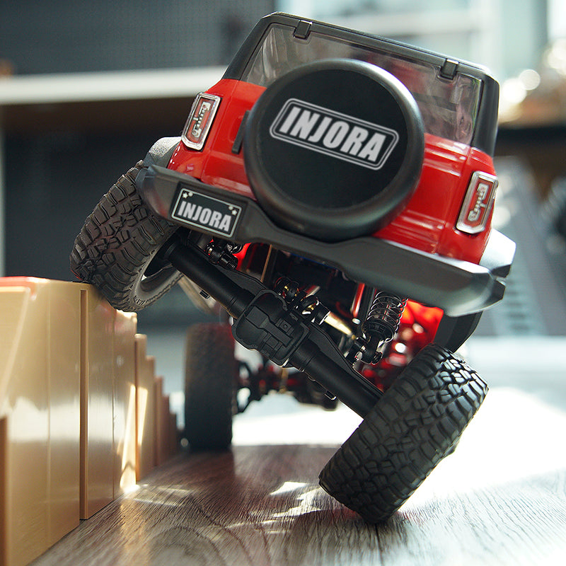 INJORA CNC Aluminum Flex Blades Suspension Travel Extension for 1/18 T