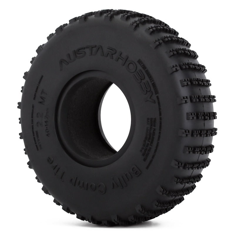 INJORA 4PCS 2.2" 142*40mm Rock Buggy Bully Comp Pin Tires for 1/10 RC