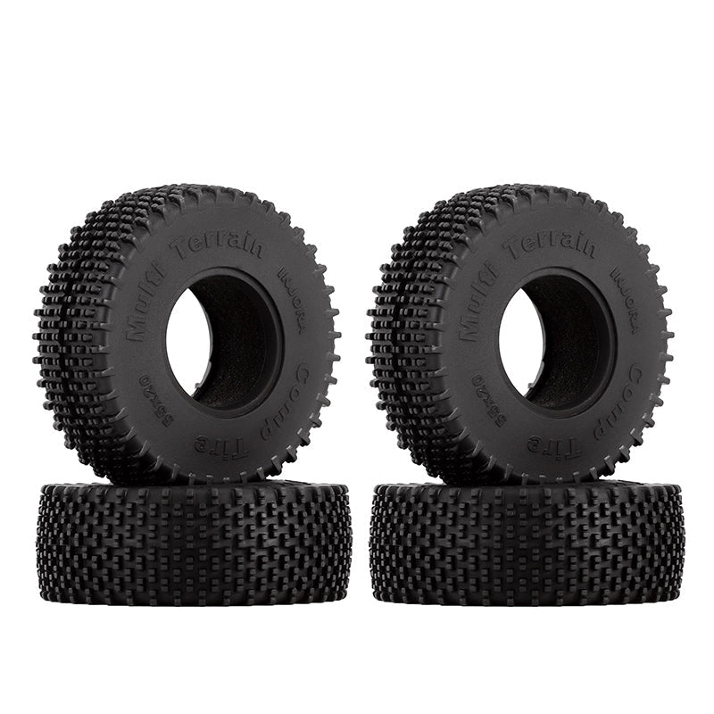 INJORA 1.0" Comp Pin Tires (4) (55*20mm)
