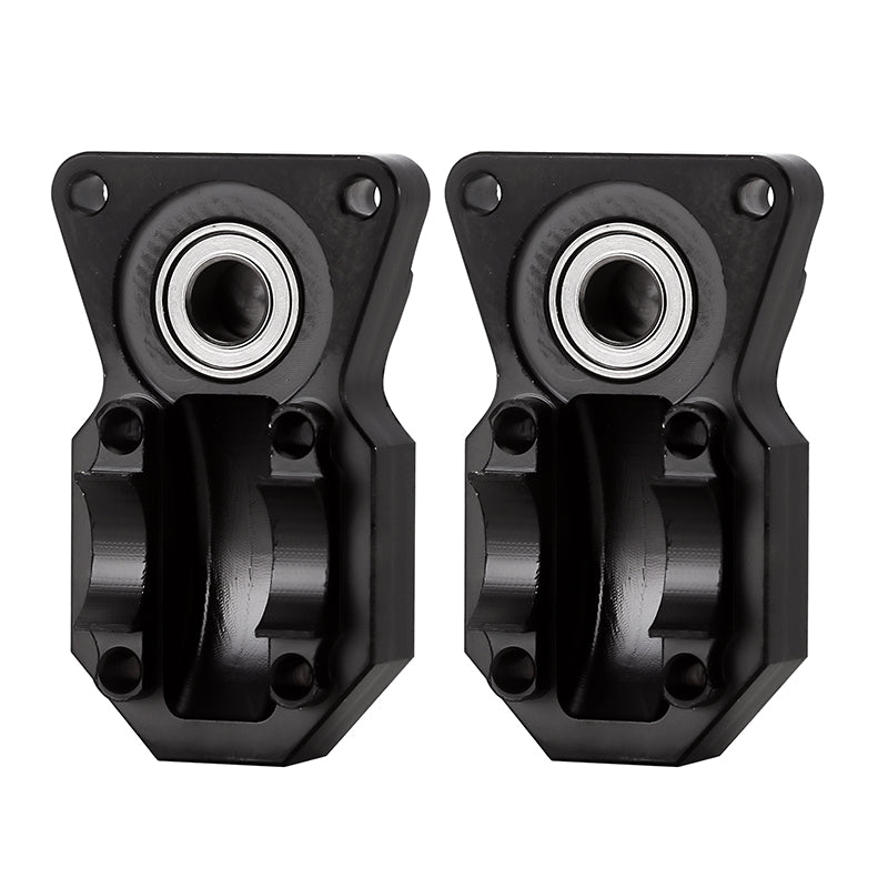 INJORA 2pcs 10g/pcs Black Brass Diff Covers for Axial SCX24 AX24