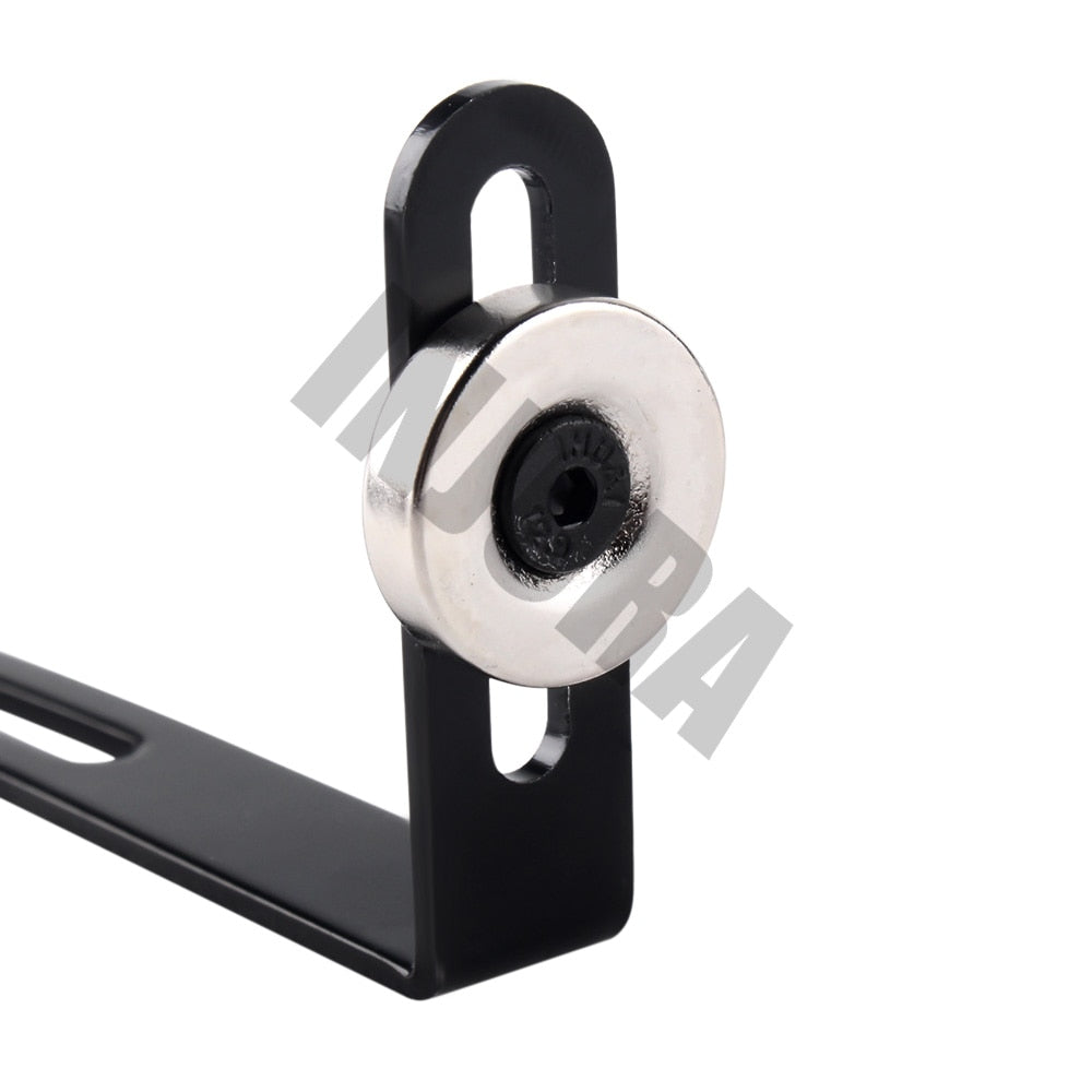 INJORA 4PCS Shell Body Mount Metal L-Bracket with Magnet for SCX10 II