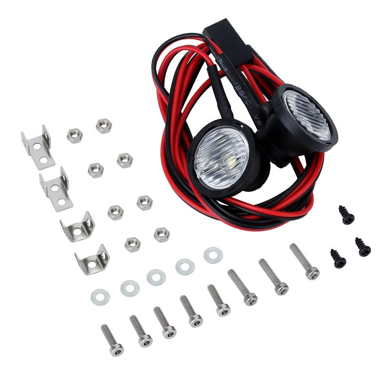 INJORA LED Lights Headlights Spotlight for 1/10 RC Car