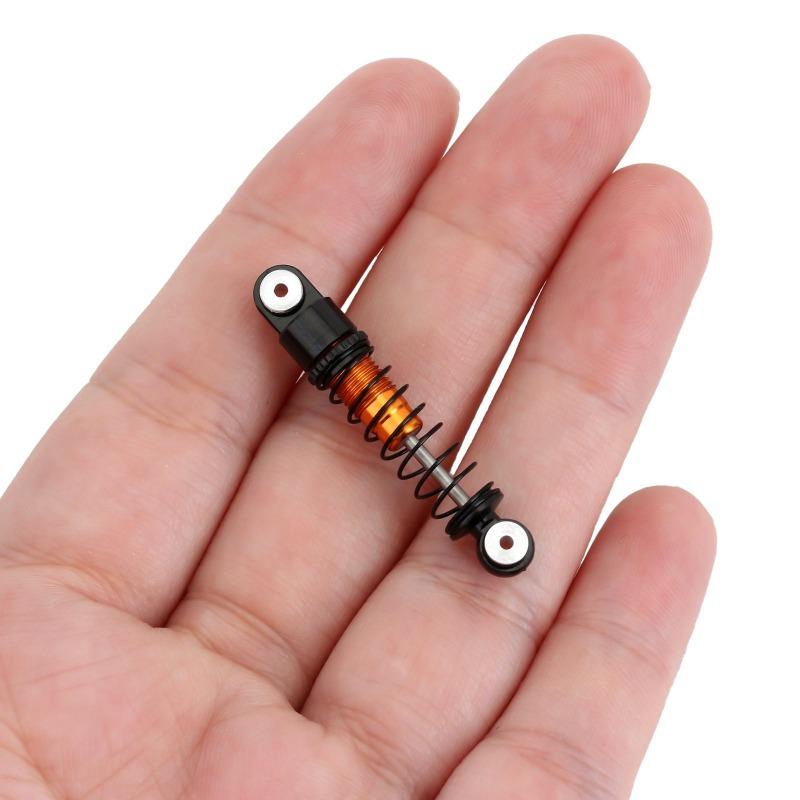 INJORA 32mm Aluminum Threaded Mini Shock Absorber Spring Damper for Ax